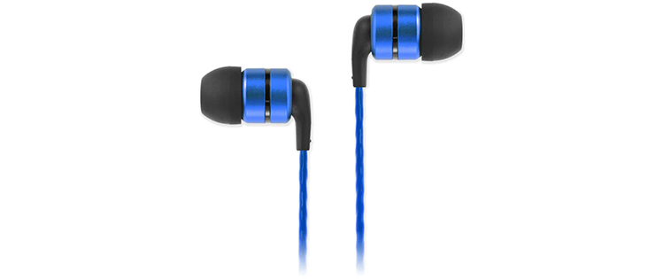 SoundMAGIC E80 In Ear Isolating Earphones Blue LN149090 - P002314 | SCAN UK
