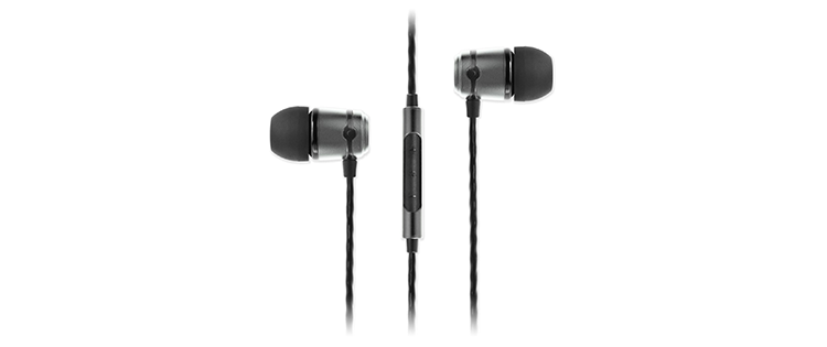 SoundMAGIC E50C In Ear Isolating Earphones with Mic Gunmetal LN149092 ...