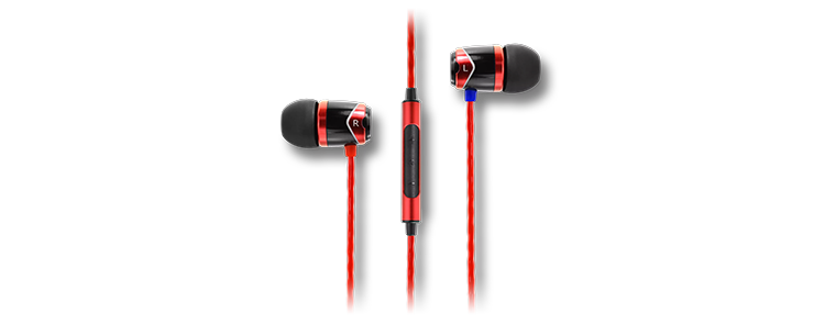 SoundMAGIC E10C In Ear Earphones with Mic Black and Red LN149107 ...