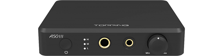 Topping A50 III Desktop Headphone Amp Black LN149261 - A50 III BLACK ...