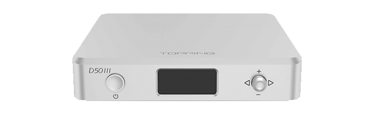 Topping D50 III Desktop DAC Silver LN149264 - D50 III SILVER | SCAN UK