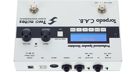 (Open Box) Two Notes Torpedo CAB Cabinet Simulation Pedal LN136847 ...