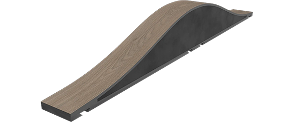 Vicoustic Flexi Wave Ultra 1190 - Box of 6, Brown Oak LN164755 - B05649 ...