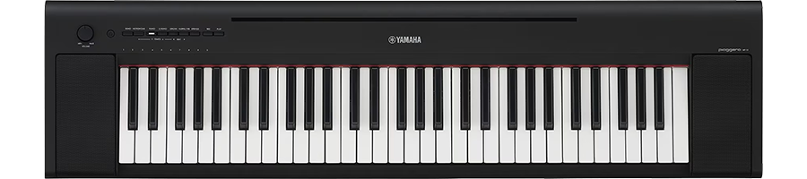Yamaha NP-15 Piaggero Portable Piano-Style Keyboard - Black LN143043 - SNP15BUK | SCAN UK