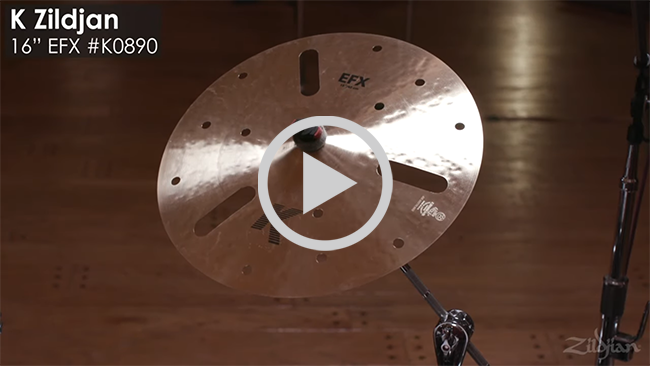 Zildjian 16" K EFX Cymbal LN145158 - K0890 | SCAN UK