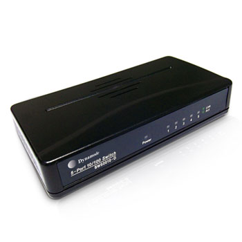 Dynamode 10/100 Ethernet Switch 5 Port - SW50010-D LN28106 | SCAN UK