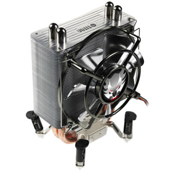 Titan Skalli TTC-NC05TZ/NPW(RB) CPU Cooler with Quiet 100mm PWM Fan for ...