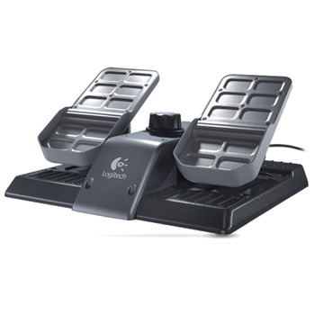 Logitech Flight System G940, Force Feedback Joystick+Dual Throttle ...