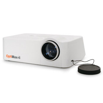 Geniesys Optimax-ii iPod Projector, White, works with iPhone also ...