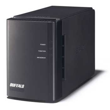 Buffalo Linkstation Duo 4Tb LS-WX4.0TL/R1, 2x SATA 3Gb/s, LAN (10/100 ...