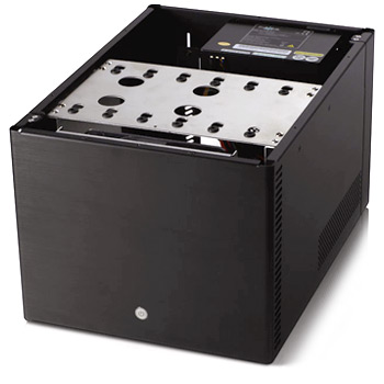 Fractal Design Array R2 Mini-ITX NAS Case, Black, with 300W SFX PSU ...