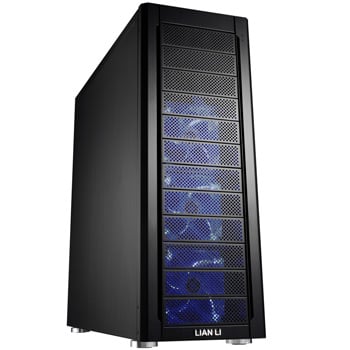 Lian Li, A77FB, Black, Full Tower Aluminum Case w/o psu (New V2 ...