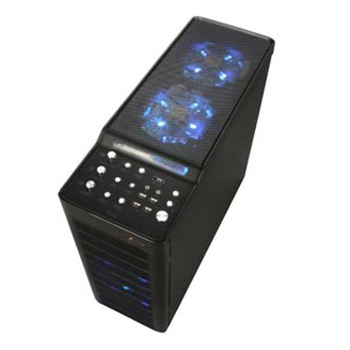 Xclio / Meridian Technology Blackhawk Black Tower Computer Case LN34354 ...