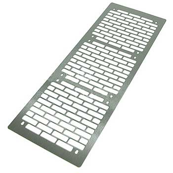 Phobya radiator grill triple (360) Bricky - Silver LN34441 - 38027 ...