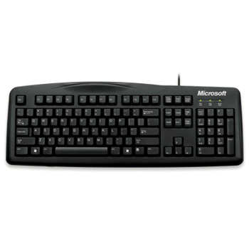 Microsoft Wired Keyboard 200, Black, Multimedia USB LN35579 - NZD-00008 ...