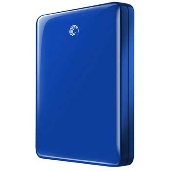 Seagate STAA500207 500GB Go Flex Blue USB 3.0/2.0 External Hard Drive ...