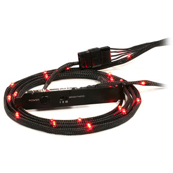NZXT Braided LED Kit with PCI Light Sensivity Card 100cm (40") LN37094 ...