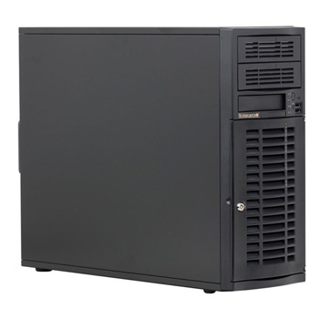 Supermicro CSE-733TQ-665B, 665W Black Mid Tower Case LN37253 | SCAN UK