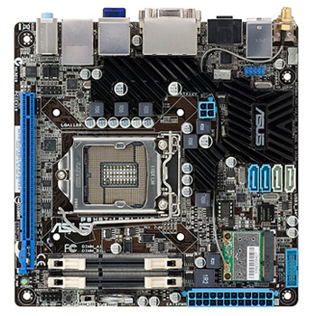 ASUS P8H67-I Deluxe Rev.3.0 Intel H67 Socket 1155 Motherboard LN37332 - P8H67-I Deluxe | SCAN UK