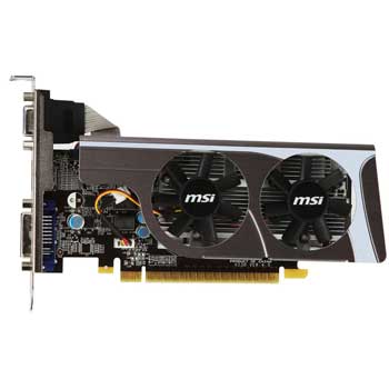 MSI NVIDIA GT 440 Low Profile Graphics Card - 1GB LN37840 - N440GT ...