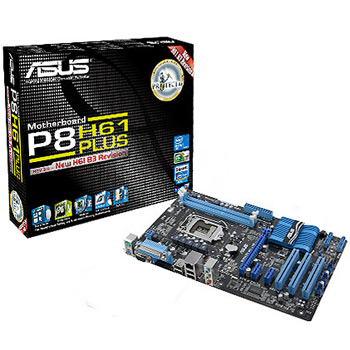 ASUS P8H61 PLUS H61 Motherboard LN38496 | SCAN UK