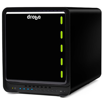 Drobo S, 2nd Generation 5 Bay SATA DAS with USB 3.0 eSATA Firewire 400/ ...