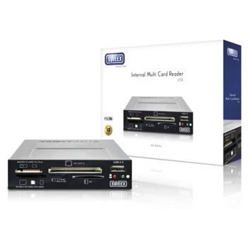 Internal 3.5" Card Reader with Front USB for 3.5" front Bay via ...