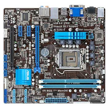 ASUS P8H61-M PRO Motherboard Socket 1155 Micro-ATX LN38962 | SCAN UK