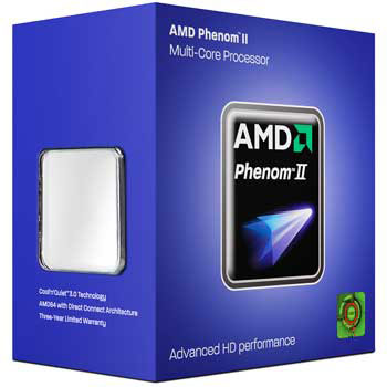 AMD CPU Phenom II 850 Quad Core Processor LN39901 - HDX850WFGMBOX | SCAN UK