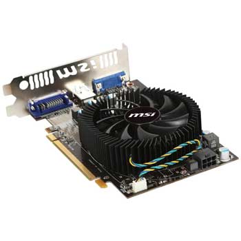 MSI HD 6770 AMD Radeon Graphics Card - 1GB LN40393 - R6770-MD1GD5 | SCAN UK