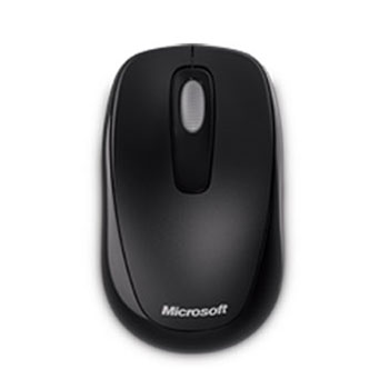 Microsoft Wireless Mobile Mouse 1000 Black 3 Button with Scroll PC/MAC ...
