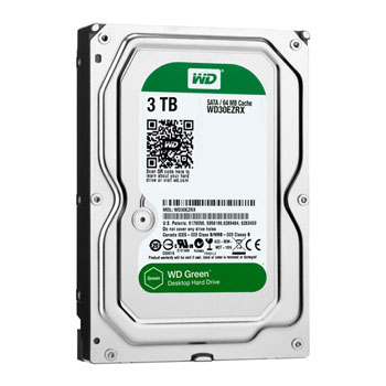 Western Digital Caviar Green 3TB Internal Hard Drive LN40904 - WD30EZRX | SCAN UK