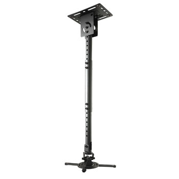 Optoma OCM-813B Black Ceiling Mount With Pole LN41701 | SCAN UK