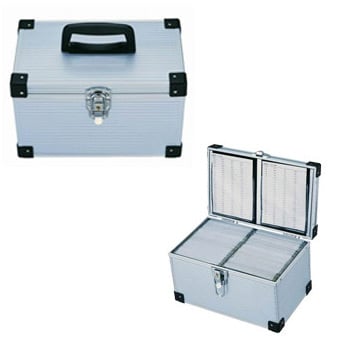 DJ Stile Carry Case for CD/DVD/BD 200 Capacity Aluminum LN9324 | SCAN UK