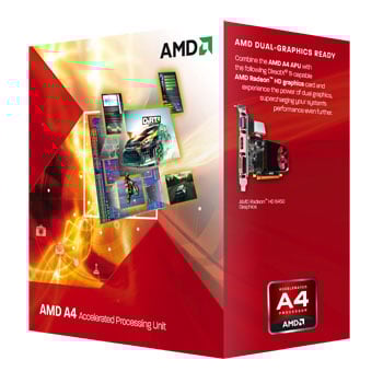 AMD APU A4 - 3300 Dual Core Processor LN42084 - AD33000JHXBOX | SCAN UK
