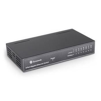Dynamode 8-Port Gigabit Desktop Switch LN42573 - SWG80010-D | SCAN UK