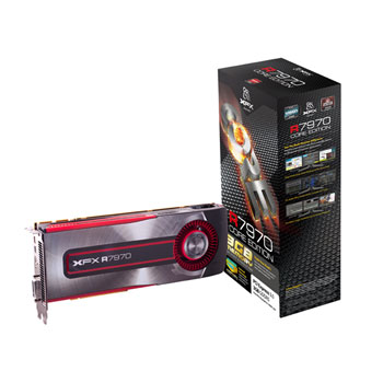 XFX Core Edition Radeon HD 7970 AMD/ATI Graphics Card - 3GB LN42793 ...