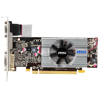 MSI HD 6570 Low Profile AMD Radeon Graphics Card - 2GB LN42921 - R6570 ...