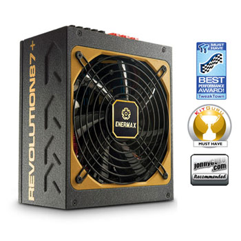 Enermax ERV1000EWT-G Revolution 87+ 1000W Modular Power Supply (PSU ...