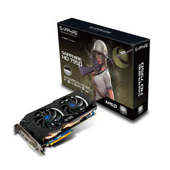 Sapphire Overclocked Radeon HD 7950 AMD Graphics Card - 3GB LN43083 ...
