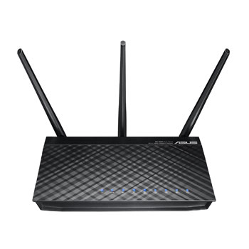 ASUS Black Diamond ADSL 2/2+ Gigabit WiFi Router 11n Dual Band 600Mbps ...