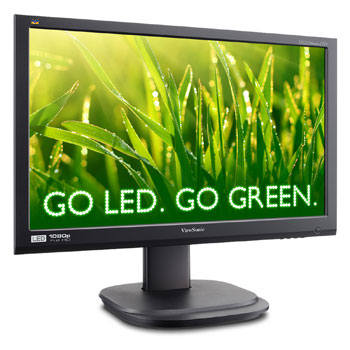 Viewsonic VG2436WM-LED 24" Monitor LED Full HD with DVI/VGA LN44685 ...