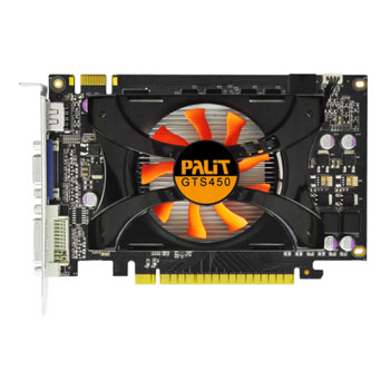 Palit GeForce GTS 450 GDDR3 NVIDIA Graphics Card - 2GB LN45112 ...
