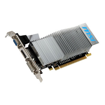 MSI NVIDIA GT 610 Low Profile Compatible Passive Graphics Card - 2GB ...