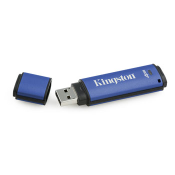 256-bit AES hardware encryption pen drive LN46051 - DTVP/4GB | SCAN UK