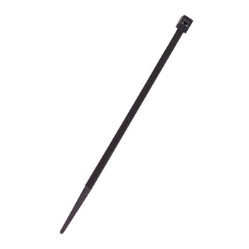100 Pack Cable Ties 100mm X 2.5mm Black LN46165 - 2201470 | SCAN UK