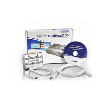 Matrox DualHead2Go Digital ME External Dual Display Adapter LN46507 ...