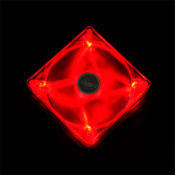 14cm Red LED Fan from Akasa AK-FN075 LN46880 | SCAN UK