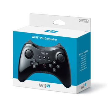 Nintendo Wii U Pro Controller Black LN47072 - NIN1025 | SCAN UK