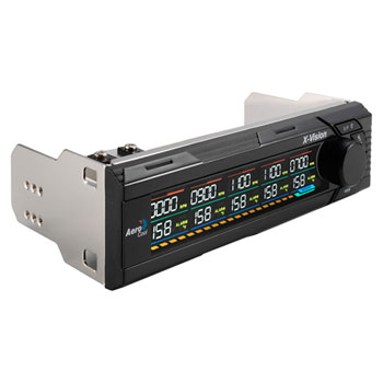 Aerocool X-Vision LCD Fan Controller for upto 5 Fans LN48572 - EN55529 ...
